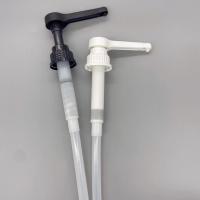 China 43 410 Plastic Condiment Pump 30ML Black White Milk Honey Salad Dressing for sale