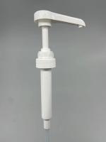 China 28 400 5ml Plastic Dispenser Pump Milk Honey Fruit Juice Pump Black White Golden for sale