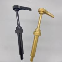 China 28 400 5ml Plastic Dispenser Pump Milk Honey Fruit Juice Pump Black White Golden for sale