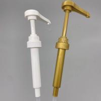 China 28 400 5ml 8ml 10ml Plastic PP PE Dispenser Syrup Pump Non Spill for sale