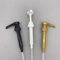 China 28 400 5ml 8ml 10ml Plastic PP PE Dispenser Syrup Pump Non Spill for sale