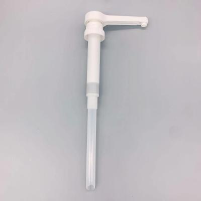 China 38 400 Reusable Plastic Syrup Pump 30ml Oil Pump Mobile Food Truck Tools for sale