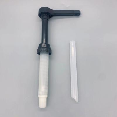 China 38 400 20ml Black Syrup Bottle Pump Honey Pump Milk Tea Shop Tools Food Grade for sale