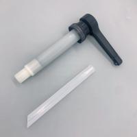 China 30ml Plastic Syrup Pump Black Chocolate Sauce Pump Milk Tea Shop Tools for sale