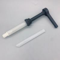 China Reusable Plastic Syrup Pump 15ml Black Fructose Pump Tool Bar for sale