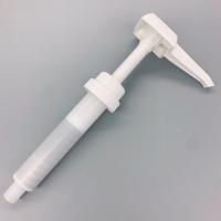 China 38 400 Coffee Syrup Pump Square Head 30cc High Dose Head Pour for sale
