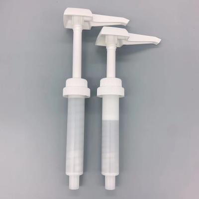 China Square Head 10cc Plastic Syrup Pump Milk Tea Shop Tools for sale