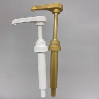 China Plastic PP PE 5ML 8ML 10ML Dispenser Syrup Pump Custom Colors Food Grade for sale