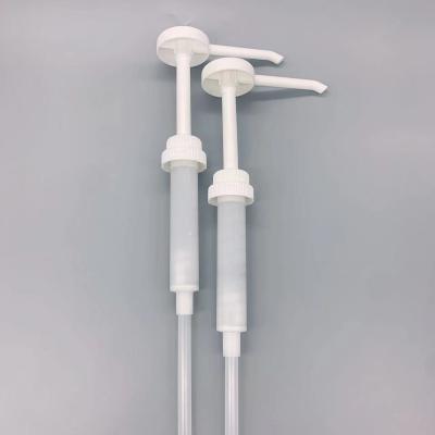 China 38 400 Round Head Syrup Dispensing Pump 15ml Controlled Liquid Output Customized for sale