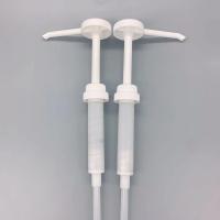 China 38 400 Round Head Plastic Syrup Pump 25ml Apply Alcohol Disinfectant for sale