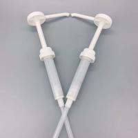 China Round Head Plastic Syrup Pump 10ml Honey Dispenser Pump for sale
