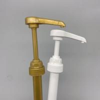 China 28 400 Plastic PP PE 5ML 10ML Coffee Syrup Pump Dispenser Concentrated Juice for sale