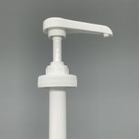 China 38 400 Syrup Bottle Plastic Pump For Food Screw Type for sale