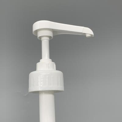 China PP Plastic Hand Crank Gallon Syrup Pump 10CC Large Dose for sale