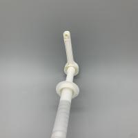China Lower Screw Cap Plastic Honey Syrup Dispenser White Jam Pump for sale