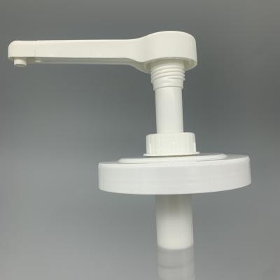 China 1L PP Plastic Bottle Pump Head Press Food Grade Syrup Jam Pump for sale