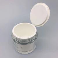 China Cylindrical Mask Aloe Vera Cream 10g PP Plastic Jars With Scoop for sale