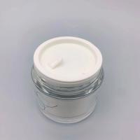 China Cylindrical Mask Aloe Vera Cream 10g PP Plastic Jars With Scoop for sale