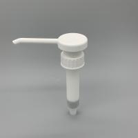 China White Food Jam Pump Plastic Coffee Syrup Distributor Pump 30CC 25CC for sale