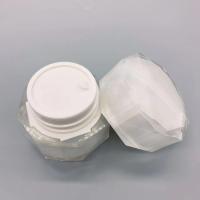 China Cream Grotesque Pot PP Plastic Jars Custom Color for sale