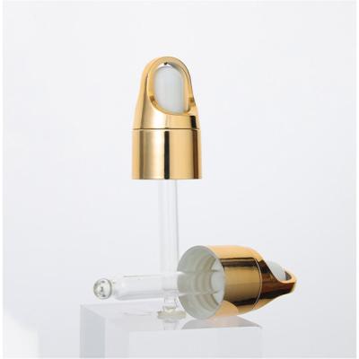 China 18 410 Flower UV Refined Oil Bottle Dropper Basket Plastic Dropper for sale