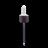China Customized Plastic Bottle Dropper Electroplating sandblasting printing for sale
