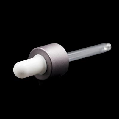 China Customized Plastic Bottle Dropper Electroplating sandblasting printing for sale