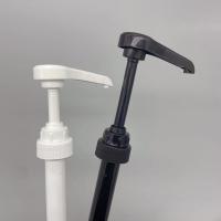 China PP PE 10ML Plastic Condiment Pump Syrup Coffee Honey Juice Dispenser for sale