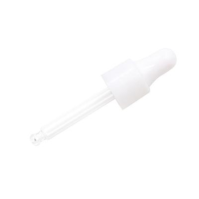 China 13 415 White Smooth Inner Ring Plastic Bottle Dropper Head Burette for sale