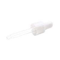 China 13 415 White Smooth Inner Ring Plastic Bottle Dropper Head Burette for sale