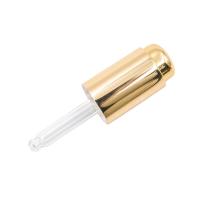 China 13 415 Gold Pressing Dropper Plastic Bottle Dropper Straw Anodized for sale