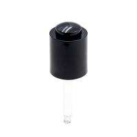 China 18 415 Black Dumb Face Plastic Bottle Dropper Pressing for sale
