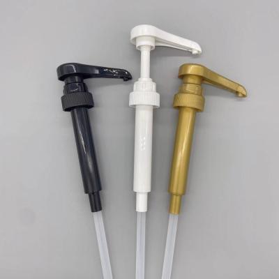 China 10cc Plastic Condiment Pump Coffee Juice Oyster Sauce Jam for sale