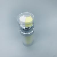 China UK Plastic double-chamber airless pump bottle cosmetic for sale