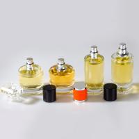 China Empty Perfume Spray Pump Glass Bottle 50ml Magnetic Cap for sale
