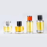 China Empty Perfume Spray Pump Glass Bottle 50ml Magnetic Cap for sale
