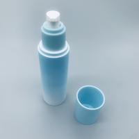 China Blue Plastic Airless Cosmetics Airless Serum Pump Bottles 30 50 100 150 200 ML for sale