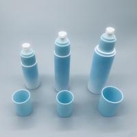 China Blue Plastic Airless Cosmetics Airless Serum Pump Bottles 30 50 100 150 200 ML for sale