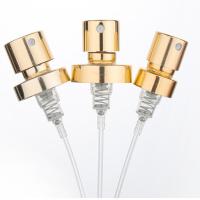 China Empty Glass Perfume Bottles Aluminium Spray Pump 0.5ml for sale