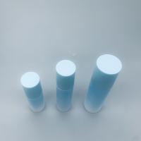 China Blue Plastic Cosmetic Airless Pump Bottles For Essential Oil for sale