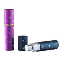China Plum Dot Drill Anodized Little Perfume Bottles 10ml for sale
