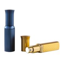 China 6ml Lipstick Tube Square Perfume Spray Pump Anodized Aluminum for sale