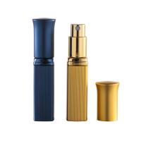 China 6ml Lipstick Tube Square Perfume Spray Pump Anodized Aluminum for sale