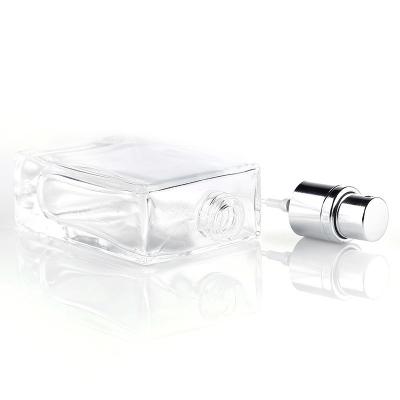 China 30ml Perfume Spray Pump Clear Black Aluminum Glass for sale
