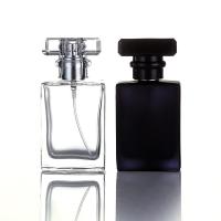 China 30ml Perfume Spray Pump Clear Black Aluminum Glass for sale