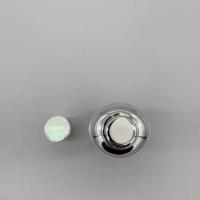 China Skin Toner Cosmetic Lotion Pump Oval Cylinder Plastic PS Acrylic Bottle for sale