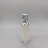 China Regenerist Skin Toner Bottle Acrylic Oval Cylinder Plastic PS Bottle for sale