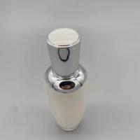 China Regenerist Skin Toner Bottle Acrylic Oval Cylinder Plastic PS Bottle for sale
