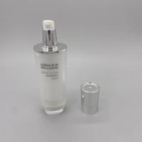 China Skincare Cosmetic Toner Bottle Oval Cylinder Plastic 100ml 120ml for sale