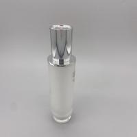 China Oval Cylinder 50ml Cosmetic Lotion Pump Skincare Plastic Cylinder for sale